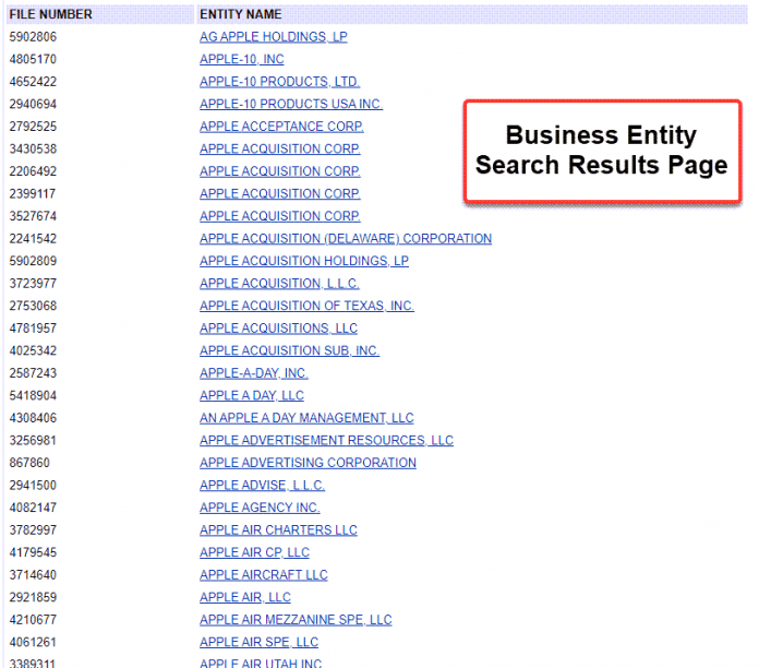 Delaware Entity Search (Step-By-Step)